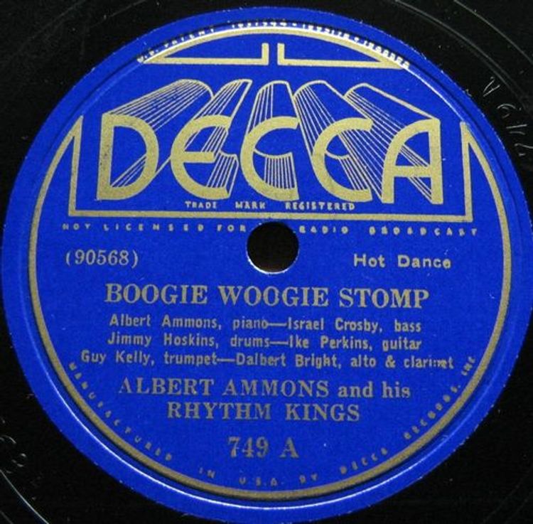 Albert Ammons - Boogie Woogie Stomp / Nagasaki (Single) - Reviews ...