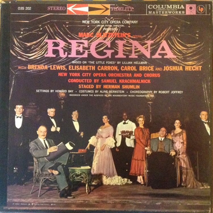 Marc Blitzstein - Regina - Reviews - Album of The Year