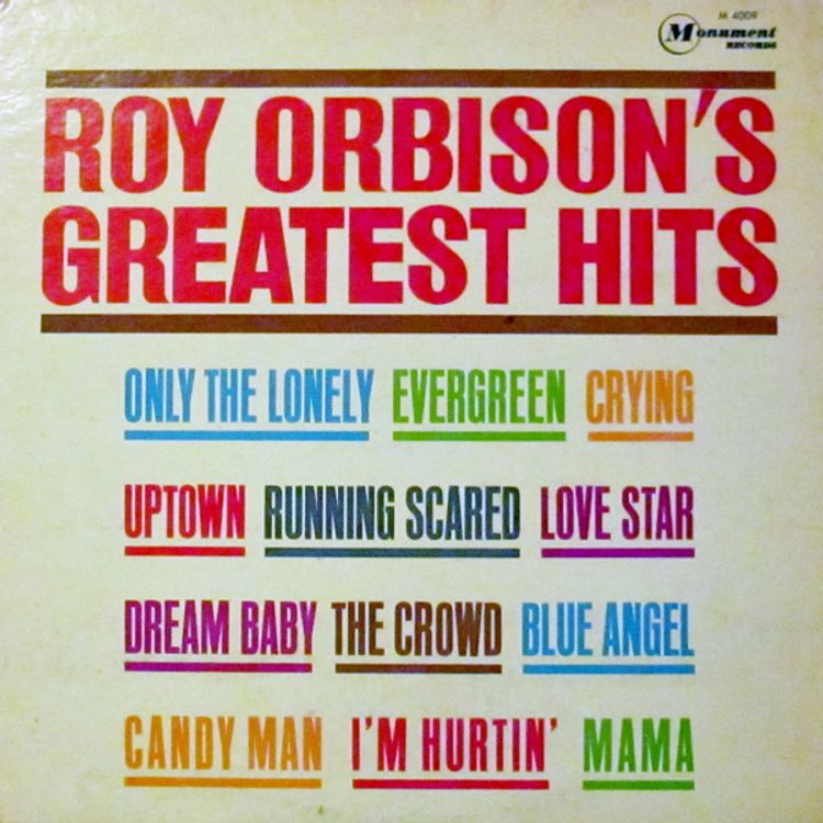 Roy Orbison - Roy Orbison's Greatest Hits (Compilation) - Reviews ...