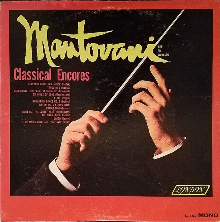 Mantovani And His Orchestra - Classical Encores - Reviews - Album of ...