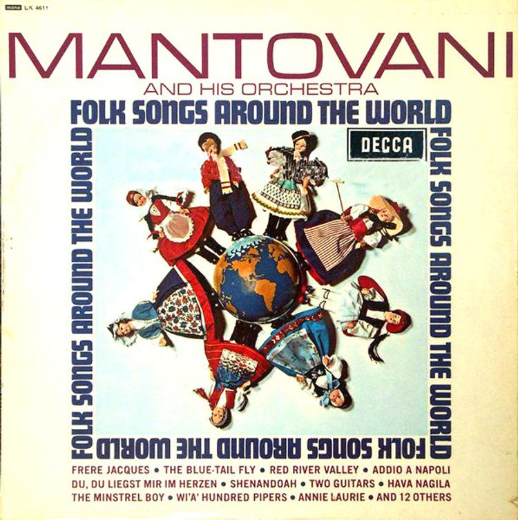 Mantovani And His Orchestra - Folk Songs Around The World - Reviews ...