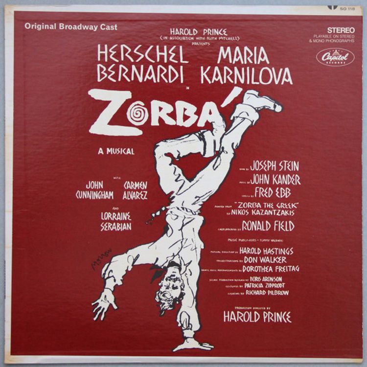 Broadway Cast - Zorbá (Original Broadway Cast) (Soundtrack) - Reviews ...